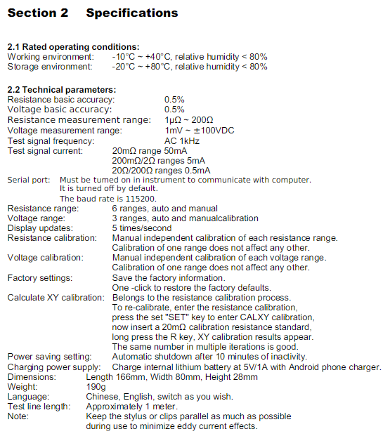 RC3563 Lithium Battery Internal Resistance Tester with 4-wire Probes ...