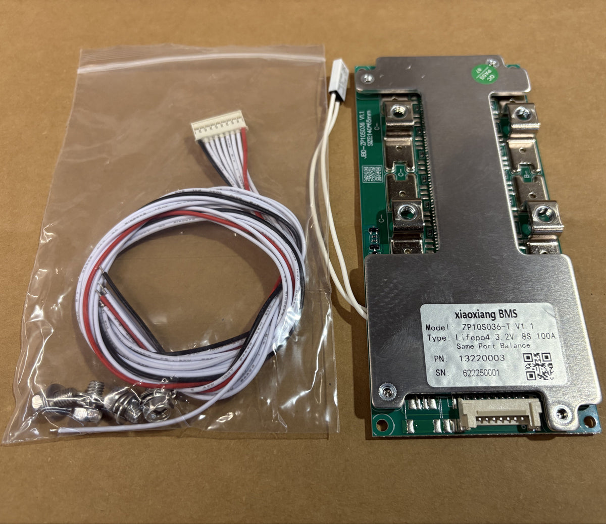 4s 8s 12s 16s 100a Lifepo4 Non-Smart BMS 12/24/36/48v – Battery Hookup