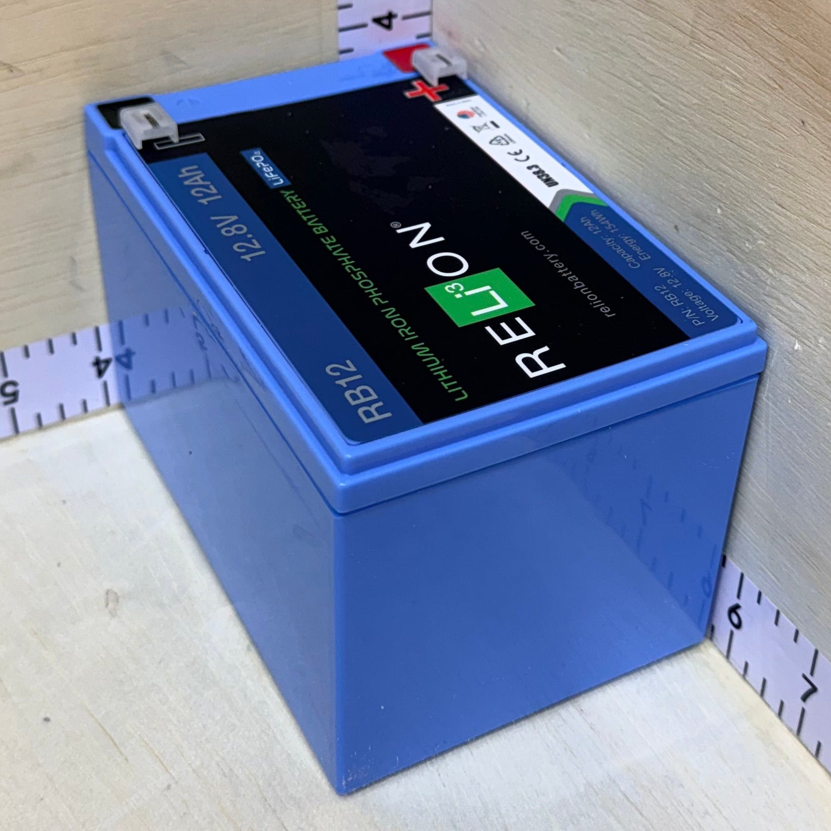 New Overstock 12.8V 12Ah 154Wh LiFePO4 Battery W/ BMS – Battery Hookup