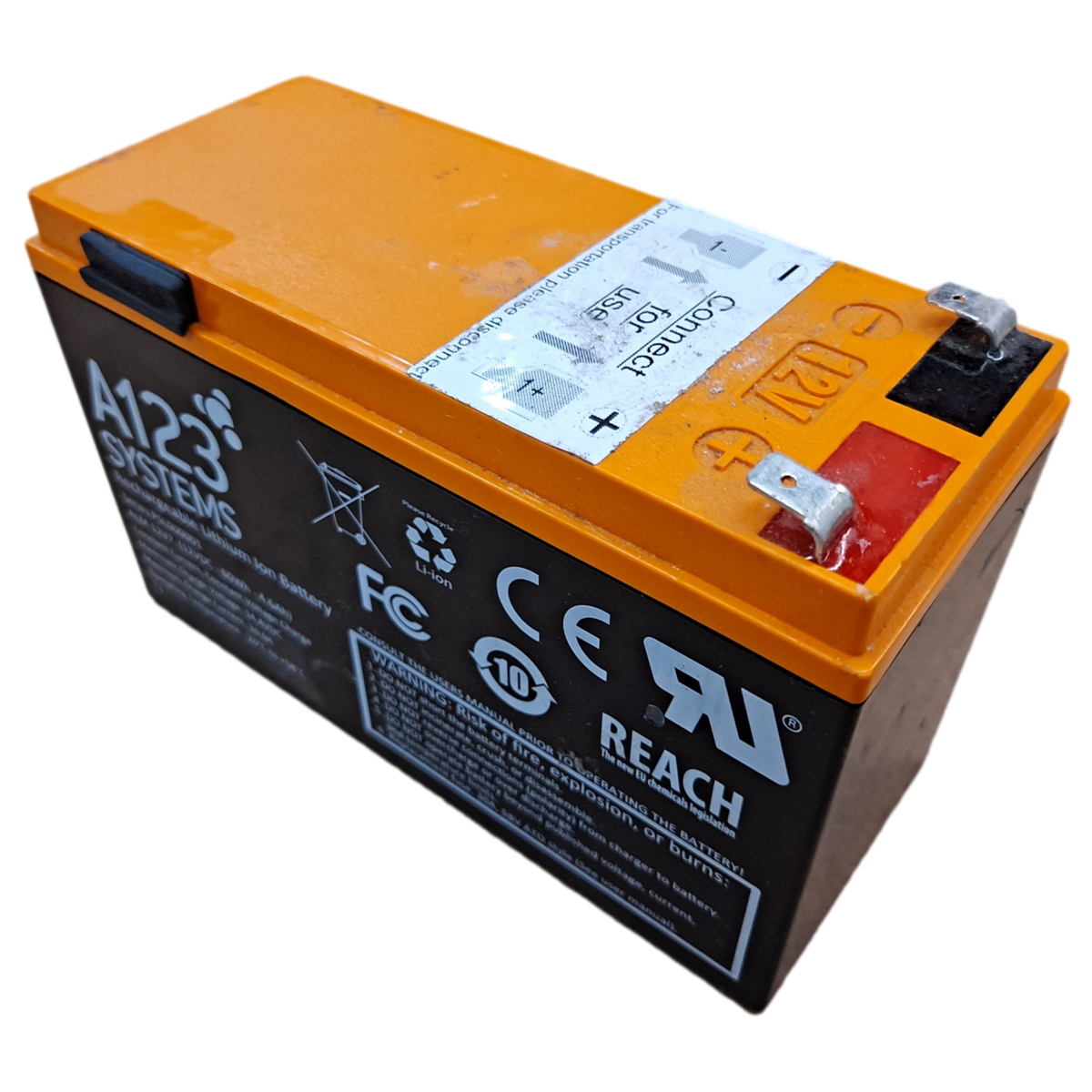 A123 12.8v 4.6ah Fully Tested 100%+ – Battery Hookup